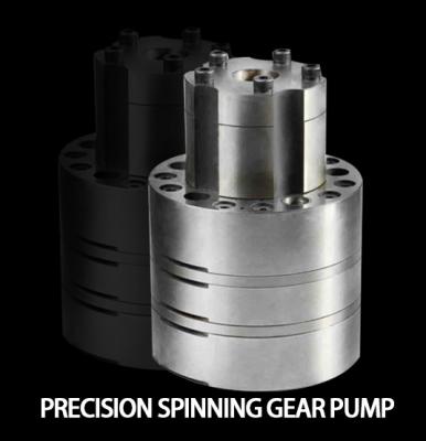 China Hrb6 Series Precision Spinning Gear Pump 1-in 6-out High Temp Metering Pump for sale