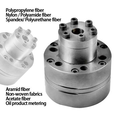 China 5-Outlet Gear Dosing Pump for Polypropylene/Spandex/Aramid Fiber Spinning Line for sale