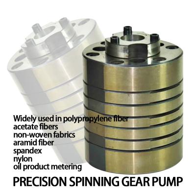 China 6-Outlet Gear Dosing Pump for Polypropylene/Nylon/Spandex Fiber Spinning Line for sale