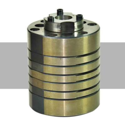 China 1 Inlet 6 Outlets Spinning Gear Pump for Uniform Filament Oiling & Metering for sale