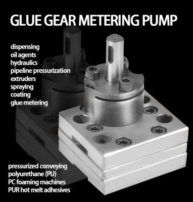 China Low Pulse Gear Metering Pump for Stable Adhesive Application & Spraying for sale