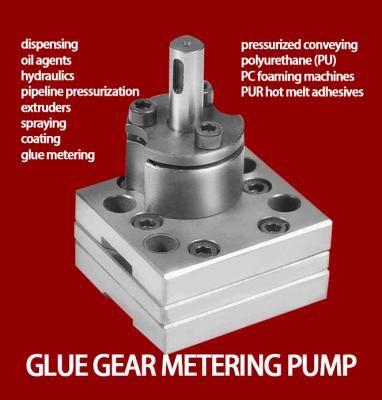 China Precision Gear Metering Pump 15-25rpm for Micro-Dosing & Extruder Feeding for sale