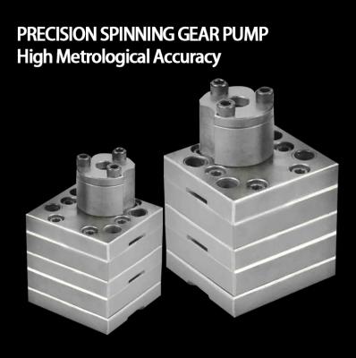China 1 Inlet 2 Outlets Spinning Metering Pump for Pet Nylon Filament Spinning for sale