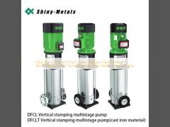East Manufacturer Direct Sales Stainless Steel Vertical Multi-Stage Pump Stamping High-Rise Water Supply Pump