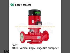 East Xbd-G Fire Pump Verticale Single-Stage Fire Pump Set