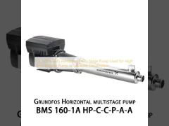 Οριζόντια αντλία πολλαπλών σταδίων Grundfos BMS που χρησιμοποιείται για αντλία αύξησης υψηλής ροής στην αφαλάτωση θαλασσινού νερού