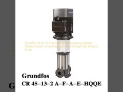 Grundfos CR 45-13-2  Κάθετη Αντλία Νερού Αφαλάτωσης Βιομηχανικού Συστήματος Σωληνώσεων Κυκλοφορίας Ενισχυτική Φυγοκεντρική Αντλία Υψηλής Πίεσης