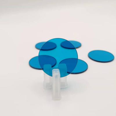 China Factory Custom QB1-QB2-QB3-QB4-QB5 Cyanine Optical Filter Glass Wholese Blue Optical Glass for sale