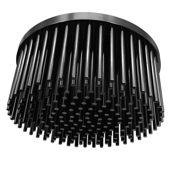 Dissipador de calor existente de forjadura frio do diodo emissor de luz do diâmetro 160mm do molde com serviço personalizado