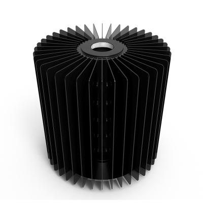 China 300W de grotere van het Profielheatsink van het Machtsaluminium Anodiserende Zwarte voor LEIDENE Verlichting Te koop