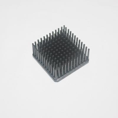 China Square Cold Forged Heat Sink Anodizing Black Color For Video Camera for sale