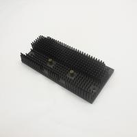 China Disipador de calor anodizado negro de aluminio material AL6063-T5 para la electrónica industrial del CNC en venta