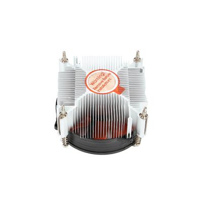 China 7pcs Blade Orange Fan CPU Cooling Radiator For IntelLGA775 Core2DUO Voltage 12VDC for sale