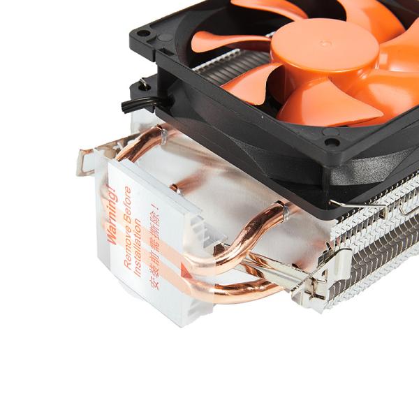 2pcs 열 파이프 컴퓨터 물 방열기, Hydraumatic CPU 액체 냉각기 무게 252g