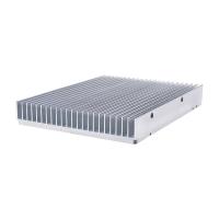 Cina Chiaro dissipatore di calore di alluminio d'anodizzazione di profilo con la dimensione esatta di CNC in vendita