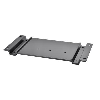 China LED Lighting Black Anodizing Extruded Aluminium Heatsink Cutting T Profile for sale
