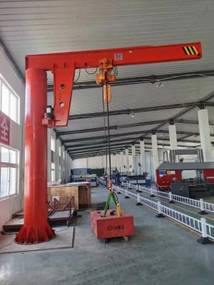 China ISO Verklaard Kolom Opgezet Jib Crane 2 Ton Jib Crane-Spanwijdte 6m18m Te koop