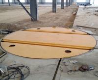 China Medium 2000mm Diameter Electric Transfer Trolley  Highly Efficient for sale