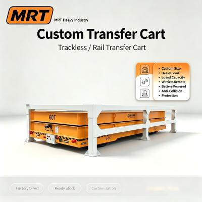 China Trackless Transfer Cart Anti‑Abrasion Rubber Wheel Battery Operated For Factory Material Transfer Task for sale