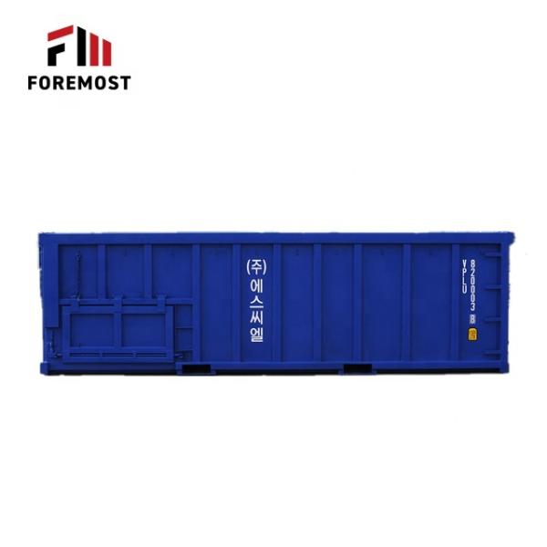Quality Weatherproof Secure Design Hard Open Top 20 Feet 20 ft Half Height Bulk Shipping for sale