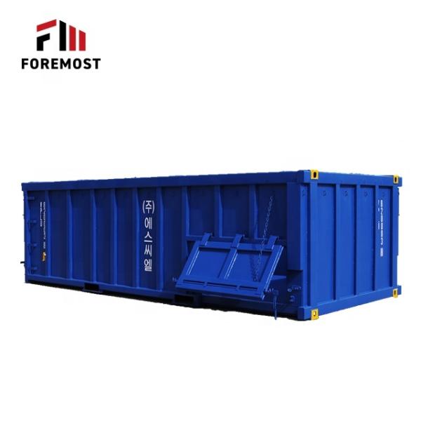 Quality Weatherproof Secure Design Hard Open Top 20 Feet 20 ft Half Height Bulk Shipping for sale