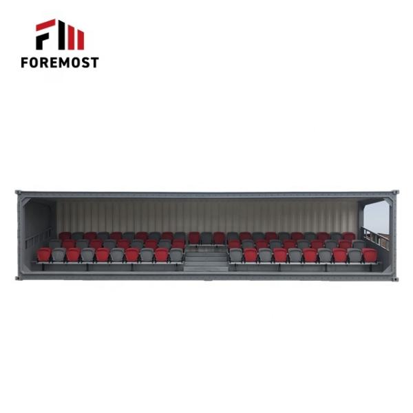 Quality 20HC/40HC Mobile Grandstand Container Container Grandstand Portable Grandstand for sale