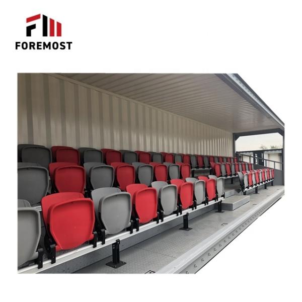Quality 20HC/40HC Mobile Grandstand Container Container Grandstand Portable Grandstand for sale