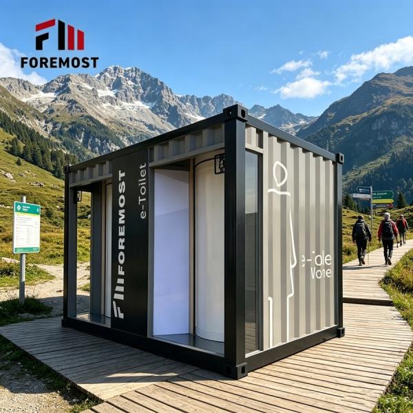 Quality Durable Portable Public Toilet Modern Eco-Friendly Built Cabin Public Use Outdoor Events Parks Construction Apartment for sale