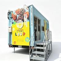 Quality Commercial Container Food Cart Street Mobile Towable Multifunctional Customized for sale