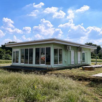China Rectangular Container House Prefab Steel Composite Modular House Outdoor Steel Container for Factory Agriculture for sale