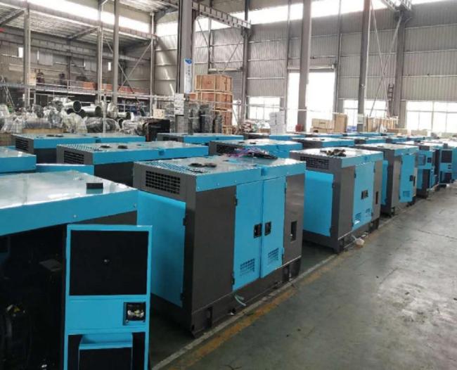 6kw Natural Gas Generator Sets 4-Cylinder Water Cooled Portable Genset