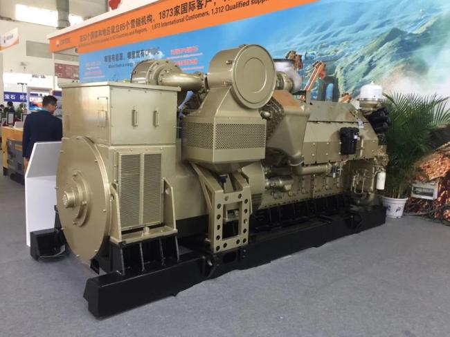 500kw Natural Gas Generator Engine Model 12V190zdt1-2 Jichai Brand