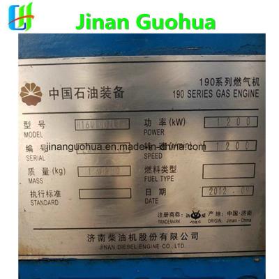 Cina 13700KG Capacità H16V190 Jinan Jichai Jgas Generator Parti con certificazione CE in vendita