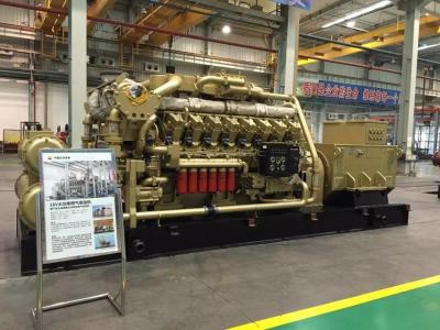 Cina Jichai 1000kw Gas Generator 1200GF-T Motore Modello H16V190zdt al Piston Pin 16V190 in vendita
