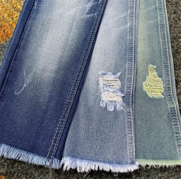 Quality OE TWILL Style 10.8oz DARK INDIGO Denim Fabric 60% Cotton For Jeans for sale