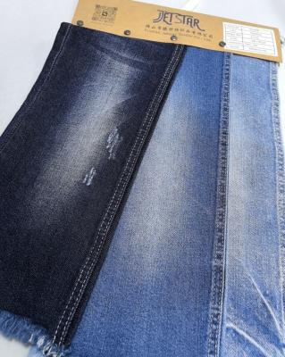 Cina Donna o Bambini Jean cotone spandex denim tessuto leggero peso di curva Slub sof mano in vendita
