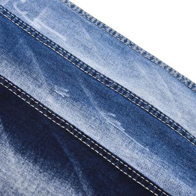 Китай Устойчивый к сжатию хлопчатобумажный полиэстер SPANDEX ДЕНИМ ТАБЛИК QY040 8,5 унций продается
