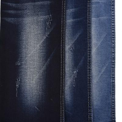 Cina 87% di cotone 12% di poliestere 1% di spandex resistente al restringimento falso denim a maglia 8,4 oz 57