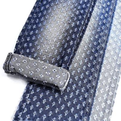 China Apparel-Coat / Jacket Style Left Twill Hook / Laser Design Dark Blue Denim Fabric 11.3 Oz JSD3135 for sale
