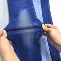 Quality High Stretch OE Yarns Satin Sky Blue Denim Fabric 9 Oz JSD3168SB For Versatile And Eco-Friendly Apparel-Vest for sale