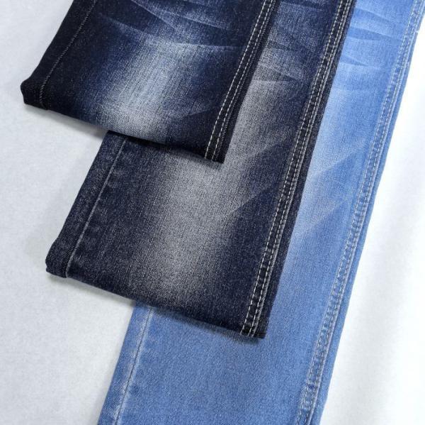 Quality 8.6 Oz Spandex Cotton Warp Slub Stretch Denim Fabric JSD3082  For Fashion Accessories-Hats SLUB Style for sale