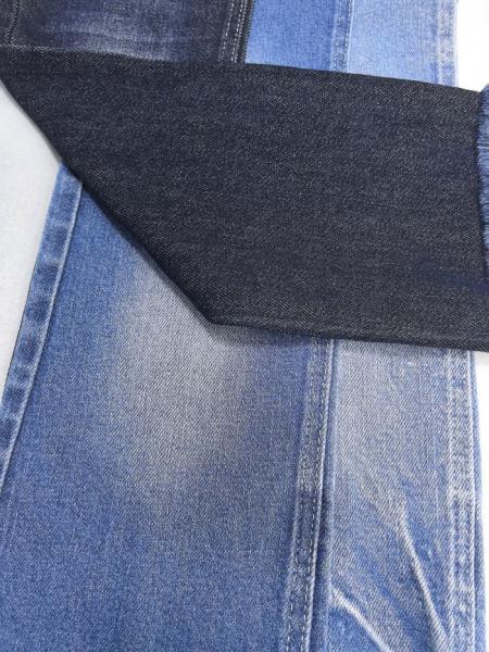 Quality 98% Cotton 2% Spandex Denim Fabric For T-shirt Manufacturing In Bulk for sale