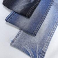 Quality C98% S2% Breathable 10oz 67/68'' 98% Cotton 2% Spandex SLUB Denim Fabric for sale