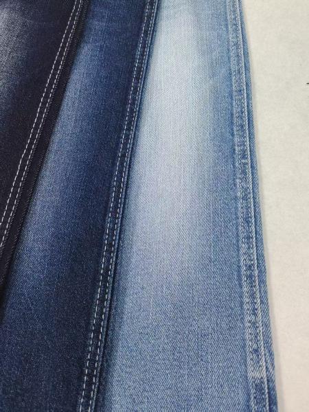 Quality C98% S2% Breathable 10oz 67/68'' 98% Cotton 2% Spandex SLUB Denim Fabric for sale