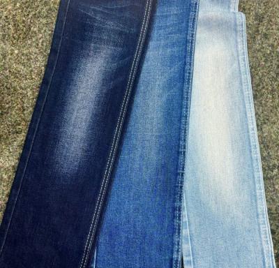 China Woven 11.7oz 67/70'' Cotton Spandex Polyester Denim Fabric Yarn Count 7 8*12/20 75/40 for sale