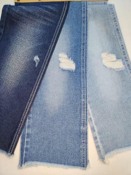 Quality 11.3oz TWILL Style 78.6% Cotton DARK INDIGO Denim Fabric 10*7 construction For for sale
