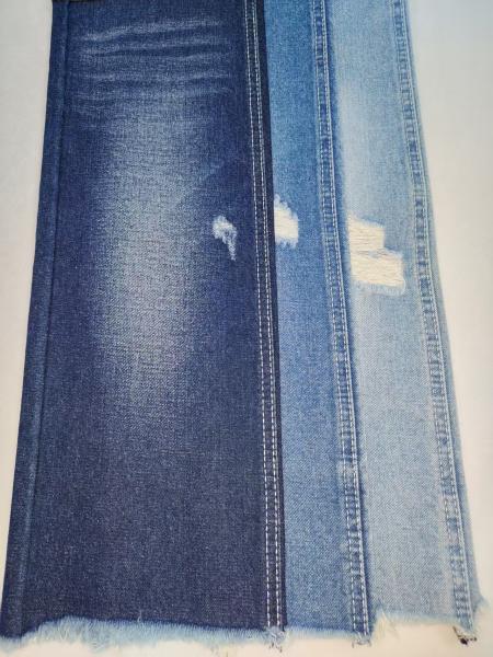 Quality 11.3oz TWILL Style 78.6% Cotton DARK INDIGO Denim Fabric 10*7 construction For for sale