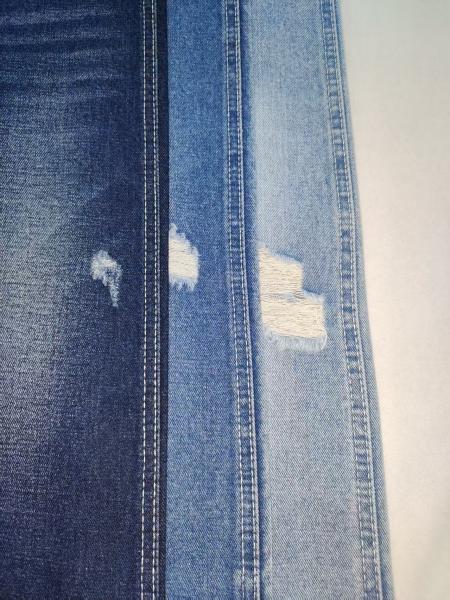 Quality 11.3oz TWILL Style 78.6% Cotton DARK INDIGO Denim Fabric 10*7 construction For for sale