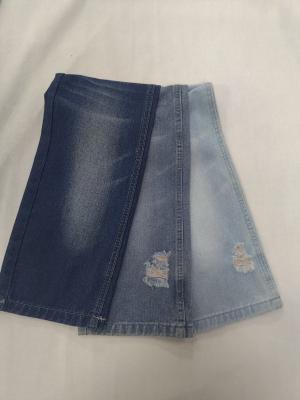 China Stretch Denim Fabric Cotton Polyester Rayon Denim Fabric 10*10 JSD3086 for sale