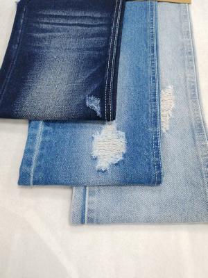 Cina Tessuto denim INDACO SCURO 80% cotone super morbido, armatura a saia 11.5oz per jeans boyfriend in vendita
